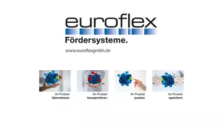 Conveyor technology as components & turnkey solution - euroflex